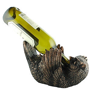 DWK Corporation DWKHD41465 Owl Wine Holder (Set of 1)