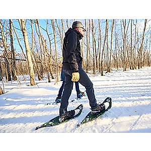 Redfeather Snowshoes Trek 30 SV2, Green, 30 Inch - Aluminum - Made in The USA