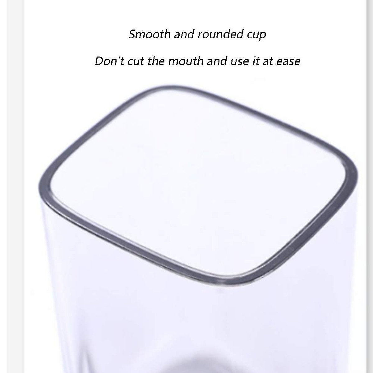 A Cup of Dual-Purpose Toothbrush Storage Box, Travel Portable Washing Cup, Simple Household toothbrushing Cup Set, Well-Sealed mouthwash Cup, Gray