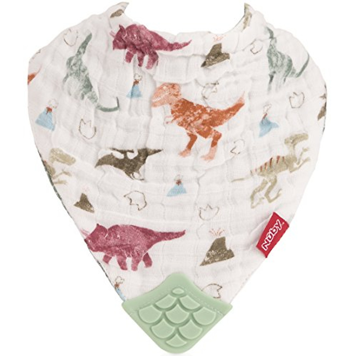 Baby Bibs - 3 Pc Muslin Bibs - Reversible 100% Natural Cotton Teething Bib - Baby Bibs For Girls And Boys, Baby Essentials