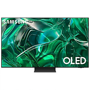 SAMSUNG QN55S95CAFXZA 55 inch HDR Quantum Dot OLED Smart TV 2023 Bundle with 2 YR CPS Enhanced Protection Pack