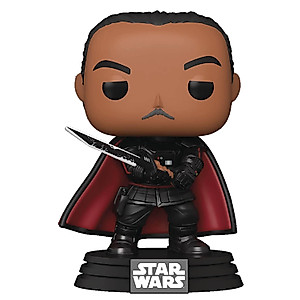 POP Star Wars: The Mandalorian - Moff Gideon with Darksaber Funko Pop! Vinyl Figure (Bundled with Compatible Pop Box Protector Case), Multicolor, 3.75 inches