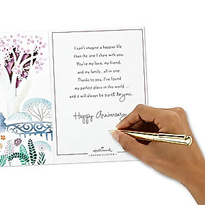 Hallmark Paper Wonder Displayable Pop Up Anniversary Card (Paris) (899RZW1009)