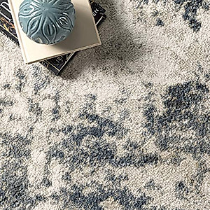 nuLOOM Annora Abstract Area Rug, 8' x 10', Blue