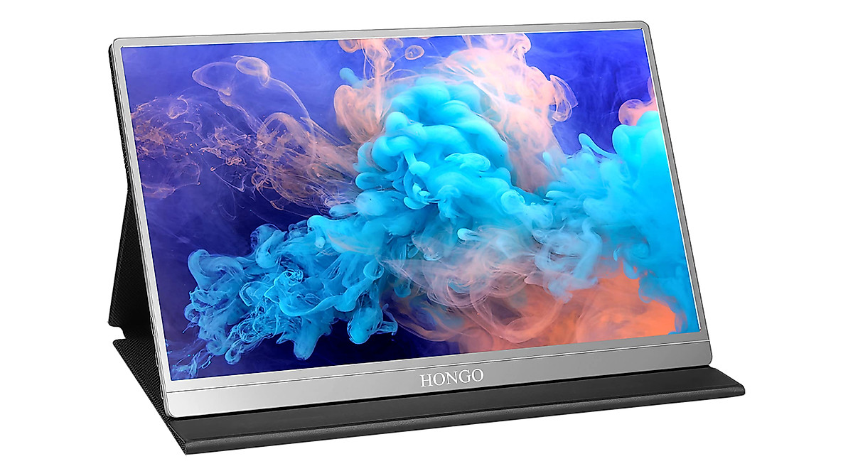 HONGO Portable Monitor 15.6'' 1080P FHD - Perfect Companion