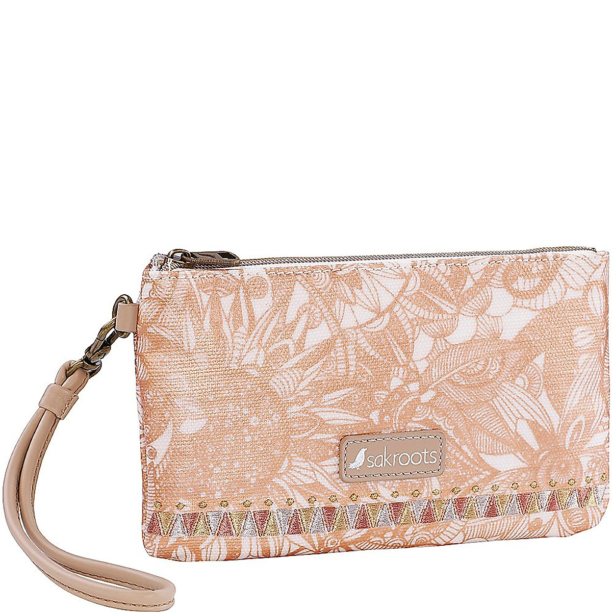 Sakroots Charging Wristlet, Violet one World