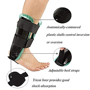 Medibot Air Gel Ankle Stirrup Brace Support Provide Stability and Cold Compress(Gel & Air)