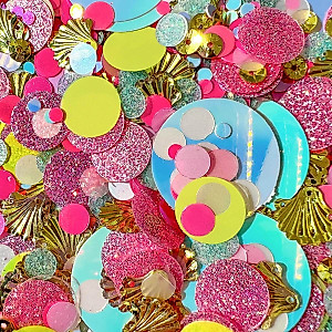 Packed Party Shellebrate Insulated Cooler Bag, Large Cute Stylish Adult Reusable Lunch Tote for Women or Teen Girls, Great for Keeping Meals Cold or Hot at Work, Travel, Beach, or School