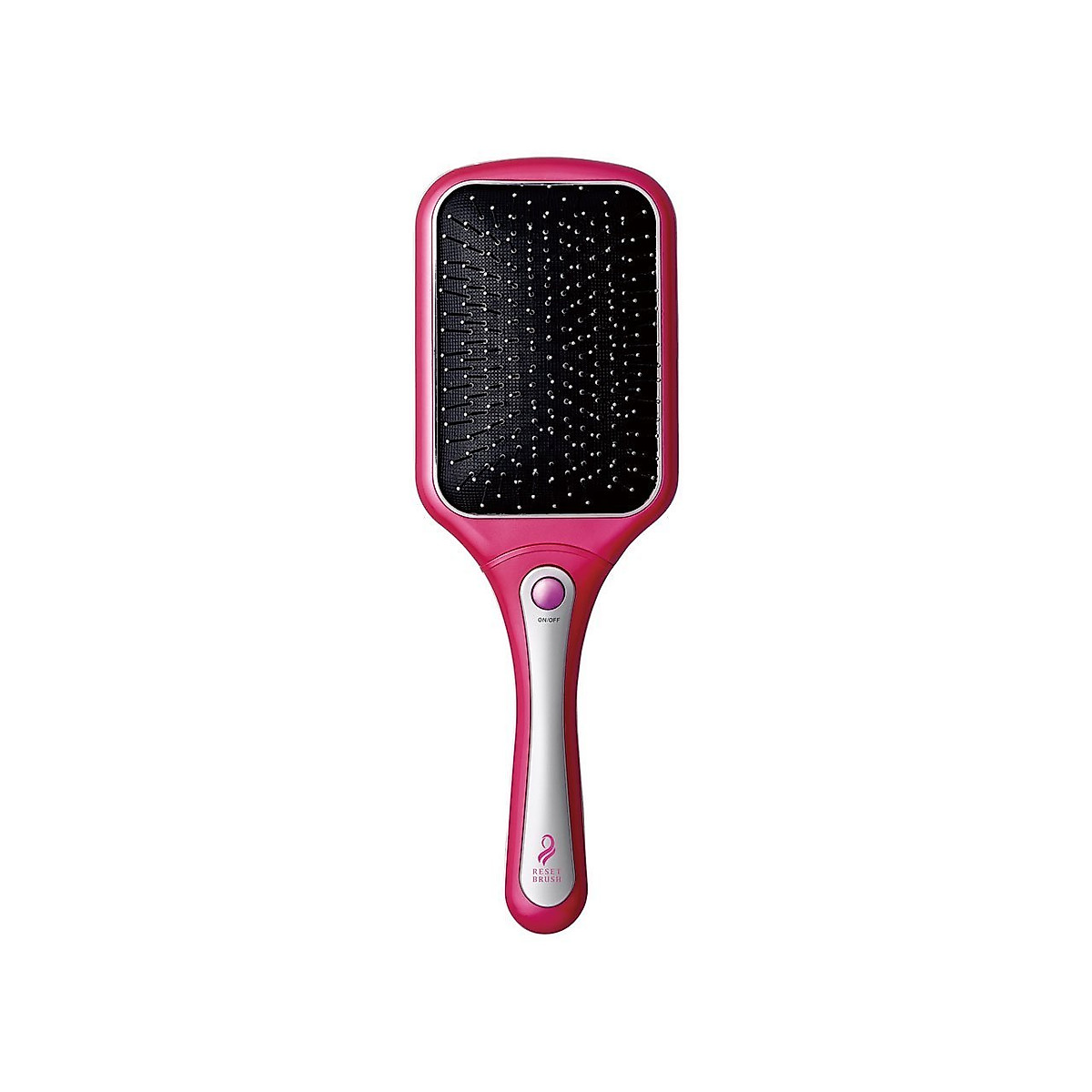 KOIZUMI Reset Brush Paddle Type (Dry Battery Type) KBE-2811/VP (Vivit Pink)【Japan Domestic Genuine Products】
