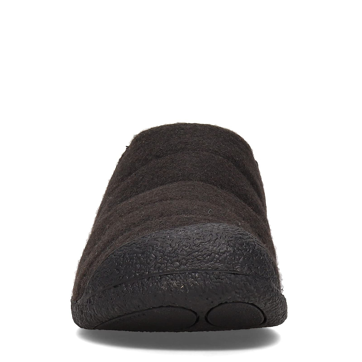 KEEN Men's Howser 2 Casual Comfortable Durable Slippers, Black Felt/Black, 12