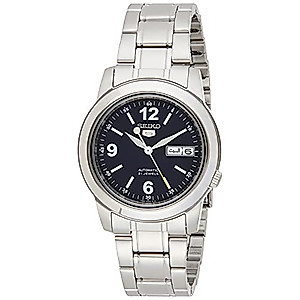Men's Automatic Blue Dial Stainless Steel Seiko