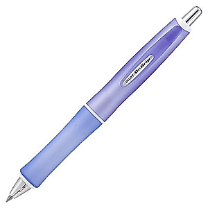 PILOT Dr. Grip Frosted Refillable & Retractable Ballpoint Pen, Medium Point, Purple Barrel, Black Ink, Single Pen (36250)