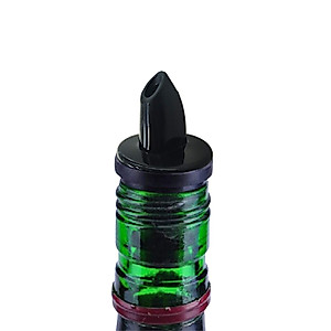TADAE 20 Pack Liquor Bottle Pourers, Black