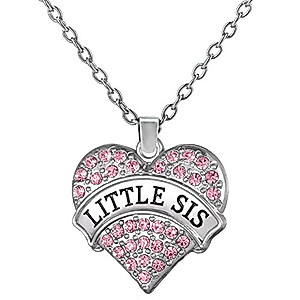 Christmas Stocking Stuffer Gift Ideas for Girls, Teens, Tweens, Twins, Big Sister & Little Sister Split Broken Heart Easter Basket Stuffers, Valentines Day Gift Women, Teenagers, Sister Necklace Jewelry Gift Set for 2, Birthday Present for Granddaughters,