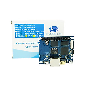 youyeetoo BPI-P2 Zero Open Source Singal Board Computer, Software Same as BPI-M2 Zero,Provide Armbian Rapbian,Add 8GB eMMC/PoE interface/100M LAN (with POE and Case)