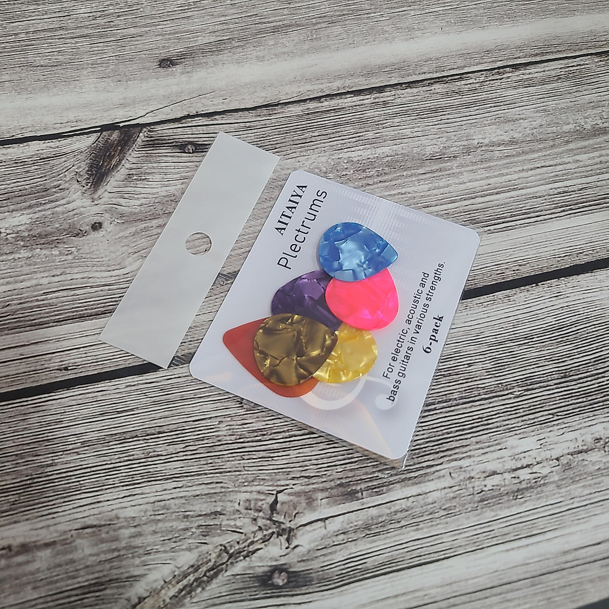 AITAIYA Plectrums,Guitar Picks, For electric, acoustic and bass guitars in various strengths - Precision Picks for Every Guitarist