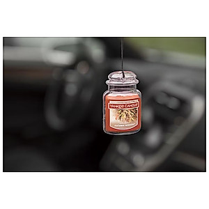 Yankee Candle Autumn Wreath Car Jar Ultimate Air Freshener, Food & Spice Scent