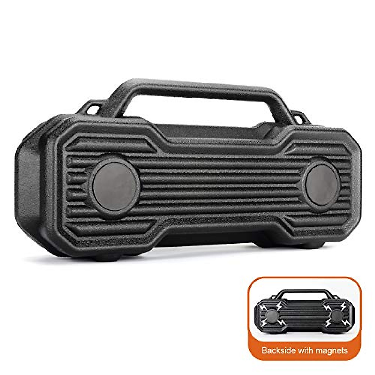 GAM-I054 Sondpex Waterproof Magnetic Boombox Bluetooth Speaker Black