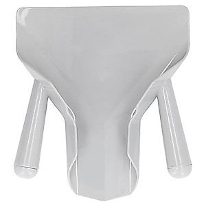 French Fry Bagger Scoop, Commercial Fry Bagger, Chip Popcorn Bagger Scoop, Desserts Scooper for Ice, Candy, Snacks, French Fries, Popcorn, Nuts, Double Handle Quick Fill Tool