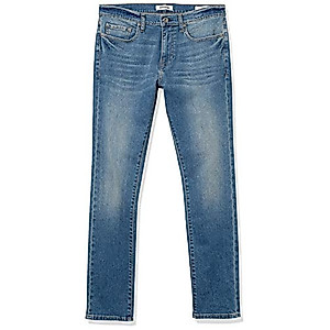 Amazon Essentials Men's Skinny-Fit Comfort Stretch Jean (Previously Goodthreads), Light Blue Broken-in, 30W x 29L