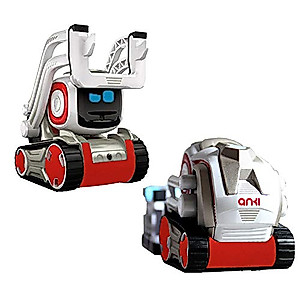 IPG for Cozmo Robot Face Screen Guard Decoration KIT Include Wheels&Body Set 7 Units Decals+2 Units Screen Protector (Red Pearl)