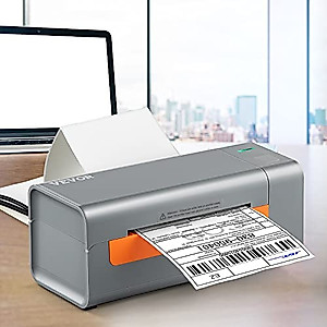 VEVOR Thermal Label Printer, 4x6 Label Printer for Width of 1.57" - 4.25" Labels, w/Auto Label Recognition & Japanese Rohm Printer Head, Compatible w/USPS, Amazon, Ebay, Etsy, UPS etc