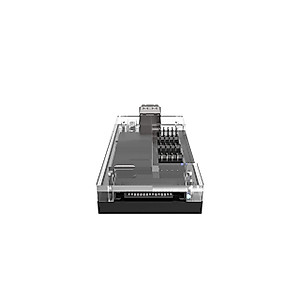 Micro Connectors S08-303-IA - Acrylic Internal USB 2.0 Hub with Magnetic Base - 5 USB 2.0 Ports Expansion