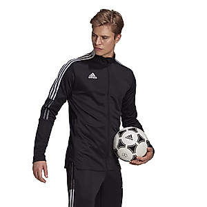 adidas Men's Tiro 21 Track Jacket, Black, X-Large Tall