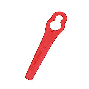 Garden 40pcs Grass Strimmer Plastic for Cordless Crop Replace Trim Tool Dckts781d2m1 (Red, One Size)
