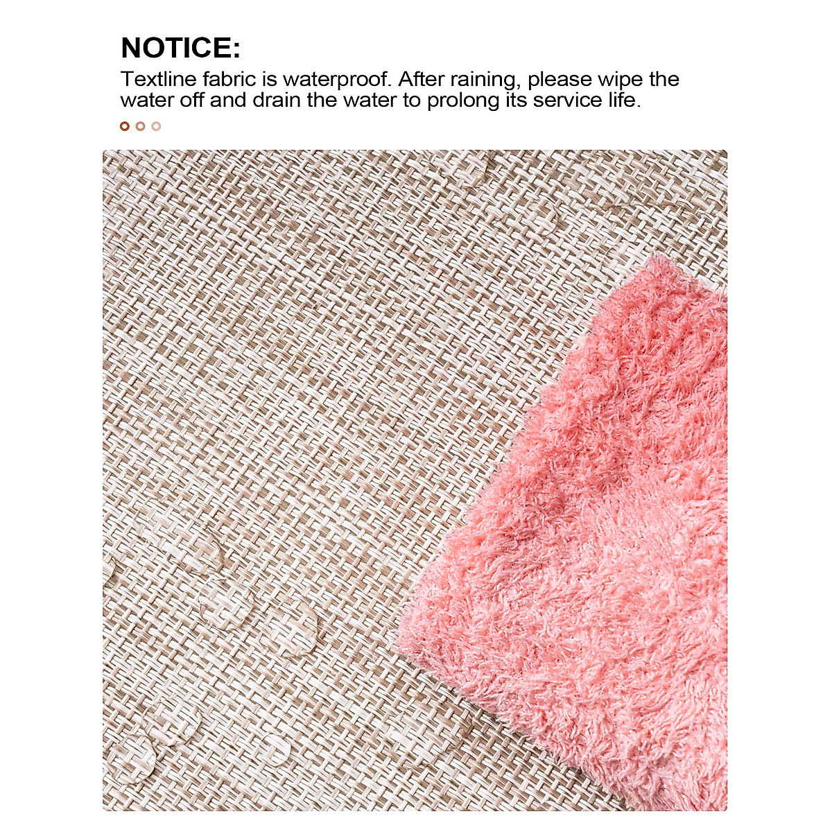 Crestlive Products Aluminum Adjustable Chaise Lounge Chair Five-Position and Full Flat Outdoor Recliner All Weather for Patio, Beach, Yard, Pool (1PC Beige)