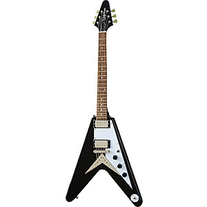 Epiphone Electric Guitar (Flying V, Ebony)