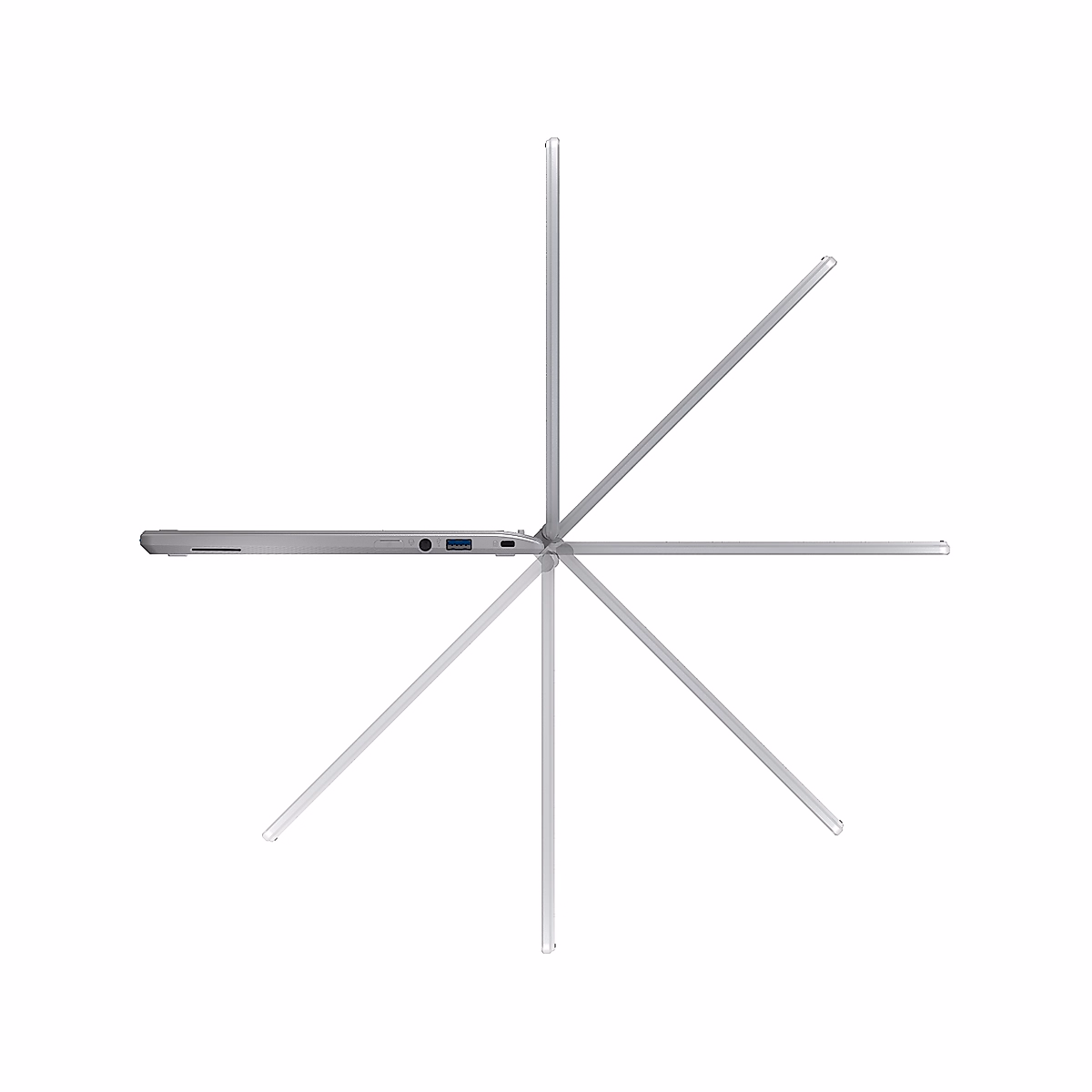 Acer Chromebook R11 Convertible, 11.6" HD Touch, Intel Celeron, 2GB Memory, 32GB Storage, Google Chrome, CB5-132T-C32M