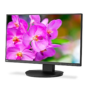 NEC EA241F-BK 24 Full HD Business-Class Widescreen Desktop Monitor with Ultra-Narrow Bezel