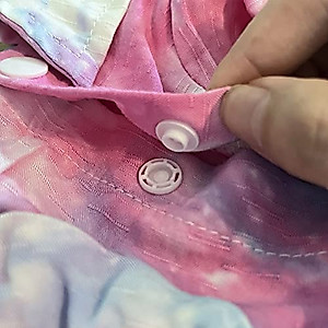 Loyalfurry Soft Dog Shirts Stylish Tie Dye Pet Summer Clothes Casual Doggie Puppy Cat Apperal Outfit for Small Dogs (Medium)