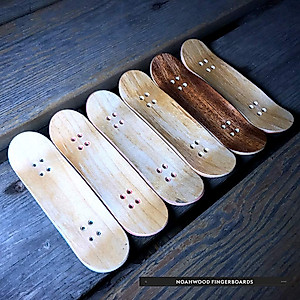 SOLDIER BAR Soldierbar 11.0 Maple Wooden Fingerboards Deck (Handmade 5-layer Canada Maple 34mmX98mm) (Lighter)