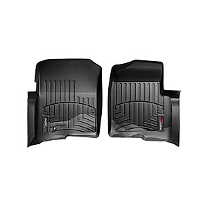 WeatherTech Custom Fit FloorLiners for Ford F-150-1st Row (440051), Black