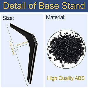 TV Legs for TCL TV Stand Legs, for Roku TV Legs, for TCL 32" 40" 43" 32S359 32S325 40S305 40FD5406 40FB5426 43S325 43S303 43S421 43S405, TV Stand Base for TCL Roku TV Stand Legs, Included Screws