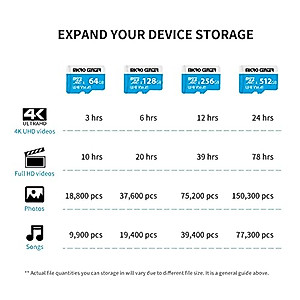 Micro Center Premium 512GB microSDXC Card, Nintendo-Switch Compatible Flash Memory Card, UHS-I C10 U3 V30 4K UHD Video A1 R/W Speed up to 95/80 MB/s Micro SD Card with Adapter (512GB)