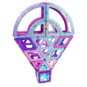 Magformers Inspire Set (100-pieces) Magnetic Building Blocks, Educational Magnetic Tiles Kit , Magnetic Construction STEM Toy Set