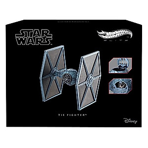 Hot Wheels Elite Star Wars Episode V: The Empire Strikes Back TIE Fighter Starship Die-cast Vehicle