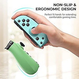 ECHTPower wireless pro controller for Nintendo Switch Controller, L/Right Switch Controller Support Macro/Adjustable Turbo/Dual Vibration/Wake-up