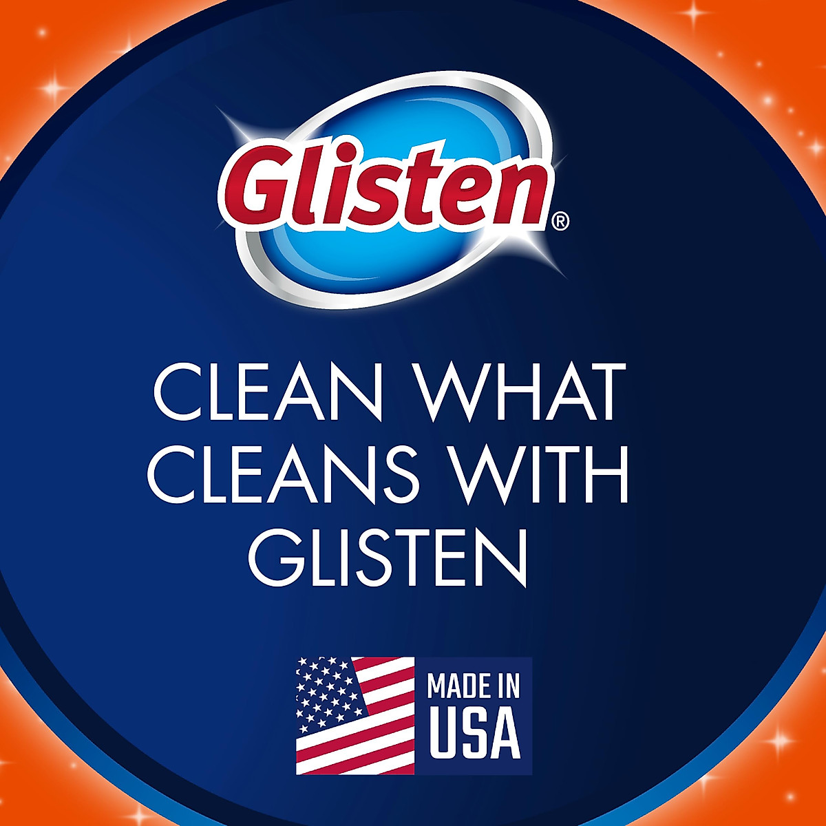 Glisten Washing Machine Cleaner, Helps Remove Odor, Buildup, and Limescale, Fresh Scent, 12 Ounce Bottle