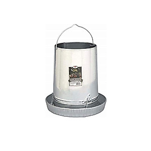 Little Giant 30-Pound Floor Space Saving Hanging Metal Poultry Feeder (4 Pack)