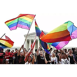 Progress Pride Rainbow Flag 3x5 Outdoor-Vivid Color Bisexual LGBTQ Community Banner Non Binary Transgender Inlcusive Gay Pride Lesbian Flags