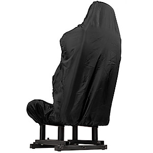 OpenWheeler Racing Seat Cover, Black. Seat Upholstery Protector. Flight and Sim Racing Cockpit Seat Cover.