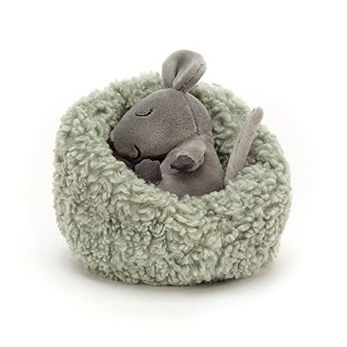 Jellycat Hibernating Mouse Stuffed Animal, 5 inches | Mouse Plush Toy | Classic Children's Gift