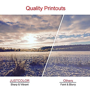 JUSTCOLOR Compatible Ink Cartridge Replacement for HP 02 use with Photosmart D7155 D7160 D7245 D7255 D7363 D7460 3210 3310 C5100 C5180 C6250 C6280 C7280 C7180 C8180 C6180 D7360 8250 C7200 (7-Pack)