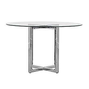 Modus Furniture Counter Table, 48-Inch, Amasya - Glass Top