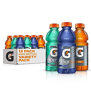 Gatorade Thirst Quencher, Fierce Variety Pack 2.0, 20 Fl Oz (Pack of 12)