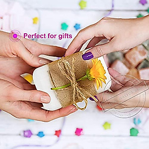 Silicone Soap Molds Set of 3, 6 Cavities Rectangle Silicone Soap Molds for Homemade Craft Soap Mold, Cake Mold, Chocolate Mold ＆ Ice Cube Tray（Blue & Purple ＆ Pink）